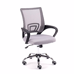 JTSQ Adjustable Mesh Swivel Computer Office Desk Gaming Chair Office Chair Gaming Desk Computer Chair High Chair Home Office Desk Chairs Office Chairs Home Office Office Furniture Swivel Chair