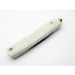 Mcusta Seki Japan Shiro-Take MC-153 AUS-8 Bamboo Folding Money Clip Pocket Knife