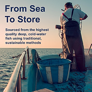 Carlson - The Very Finest Fish Oil, 1600 mg Omega-3s, Liquid Supplement, Norwegian, Wild-Caught, Sustainably Sourced , Lemon, 16.9 Fl Oz