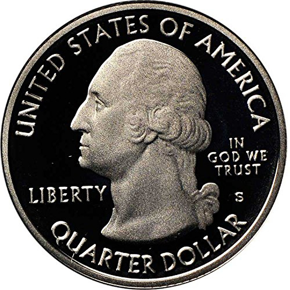 2014 America the Beautiful Florida Everglades S Silver Proof DCam Good