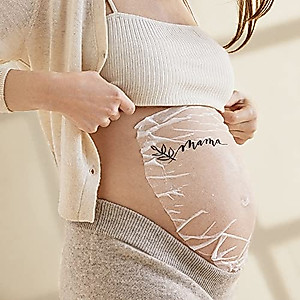 Evereden Soothing Belly Mask - 1 Belly Mask for Pregnant Women 2nd & 3rd Trimester - Hydrating, Nourishing, & Soothing Pregnancy Skin Care Belly Masks - Clean & Vegan Pregnancy & Maternity Products