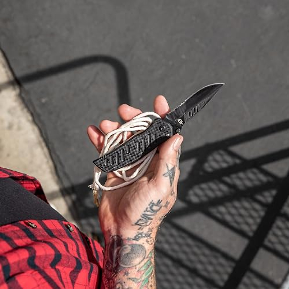 Gerber Gear Swagger Knife, Serrated Edge, Drop Point [31-000594]