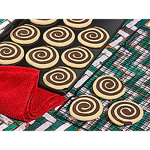 Tala Performance, Baking Tray, Professional Gauge Carbon Steel with Whitford Eclipse Non-Stick Coating, Cooking and Roasting, 39.5 x 27 x 2cm