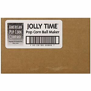 JOLLY TIME Classic Popcorn Ball Maker, Fun & Easy to Make Pop Corn Balls, Perfect for Holidays and Kids