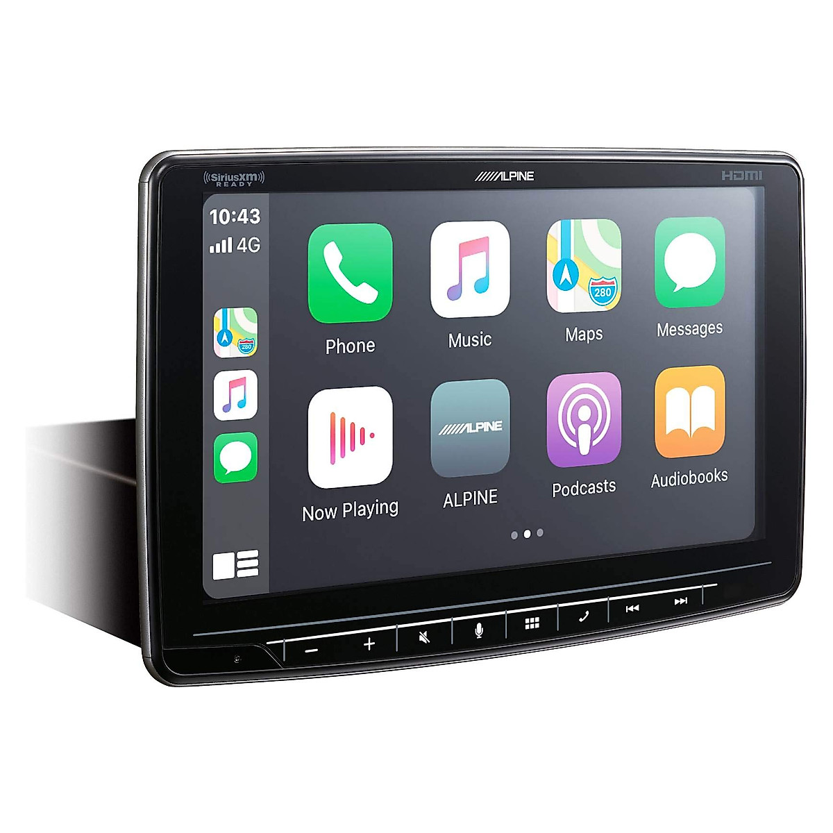 Alpine Halo9 iLX-F409 Digital Multimedia Receiver a 9" Touchscreen That Fits in a DIN Dash Opening