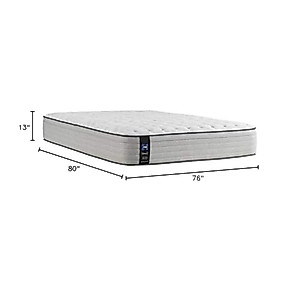 Sealy Posturepedic Spring Summer Rose Faux Eurotop Firm Feel Mattress, King