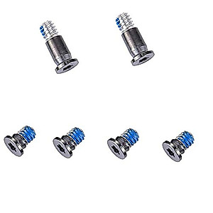 Replacement 6pcs Bottom case Cover Screws & Screwdriver for MacBook pro A1706 2016-2017 A1989 2018-2019 Space Gray