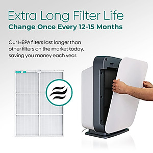 Alen Air Filter B7-Pure Replacement H13 True HEPA FIlter for BreatheSmart 75i Air Purifier - Captures Allergens, Dust, & Mold (1 Filter)