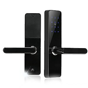 4in1 Keyless Entry Smart Door Lock, Digital Smart Door Lock APP Cards Password Keypad for Amazon for Google Home Voice Control