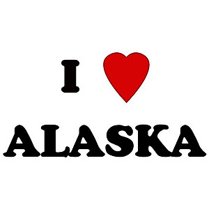 CafePress I Love Alaska Mug Ceramic Coffee Mug, Tea Cup 11 oz