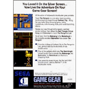 Batman Returns - Sega Game Gear