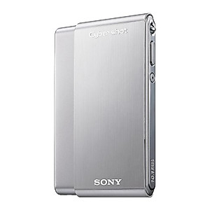 Sony Cybershot DSC-T77 10.1MP Digital Camera with 4x Optical Zoom with Super Steady Shot Image Stabilization (Silver)