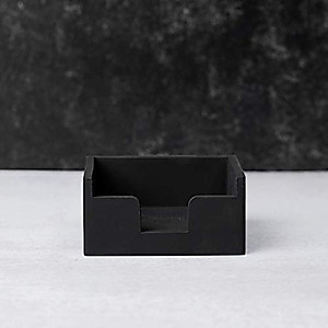 Fernaco Sticky Note Holder - Made from Durable and Silicone - Universal 3x3 Holder - Black
