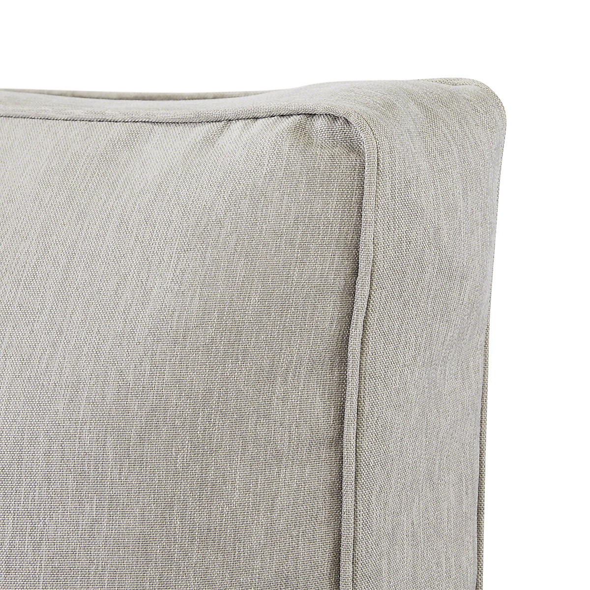 Classic Accessories Montlake Water-Resistant 42 x 18 x 3 Inch Outdoor Bench/Settee Cushion Slip Cover, Patio Furniture Swing Cushion Cover, Heather Grey, Patio Furniture Cushion Covers