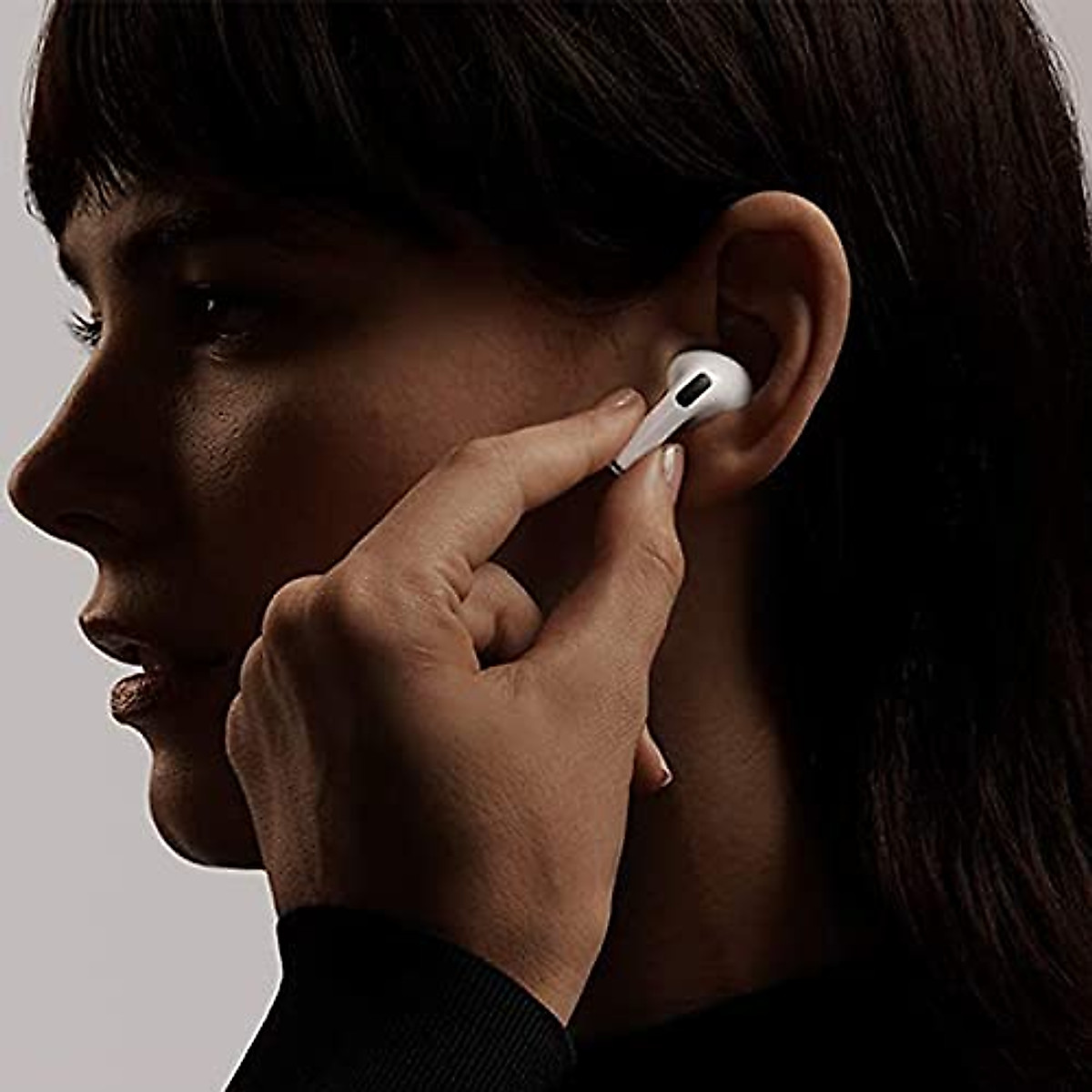 Miayaya Earbuds Eartips Fit for AirPods Pro 3 2019 Earplugs Replacement Anti Slip Soft Silicone Cover Case Earphone Ear Tips Buds Dustproof Silica Gel Large Medium Small Durable Comfortable 3 Pairs