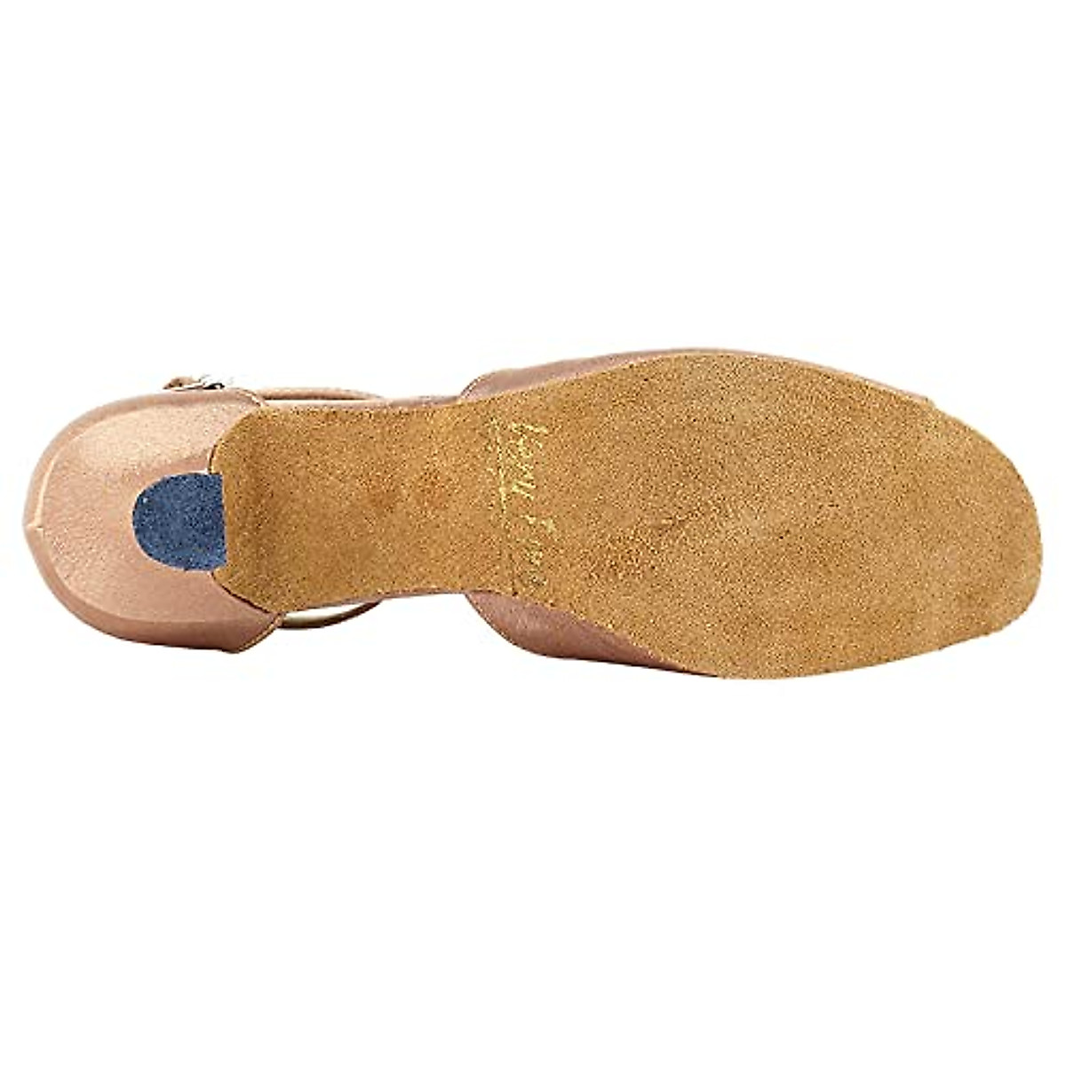 Very Fine Dancesport Shoes Ladies Latin, Salsa, Rhythm Ballroom Dance Shoes 1620 1.3 inch Low Heel & Shoe Bag (Random Color) (Brown Satin, Size 9)