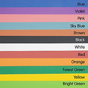 Colorations Construction Paper Classroom Pack, 9" x 12", 2200 Sheets, Assorted Colors, Heavyweight Construction Paper, Bulk Construction Paper, Craft Paper, Painting Paper, Coloring & Drawing Paper
