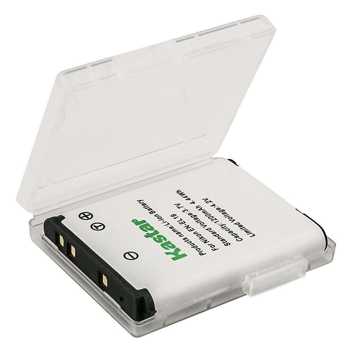 Kastar 1-Pack EN-EL19 Battery and AC Wall Charger Replacement for Nikon Coolpix S6700, S6800, S6900, S7000, A100, A300 Camera