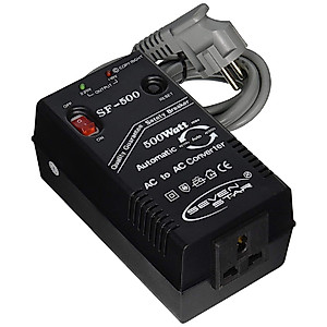 Seven Star SF500 500W 110v/220v 220v/110v Step Up/Down Automatic Transformer Adapter