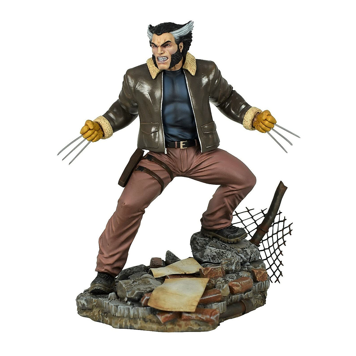 Diamond Select Toys Marvel Gallery: Days of Future Past Wolverine PVC Figure, Multicolor, 9 inches