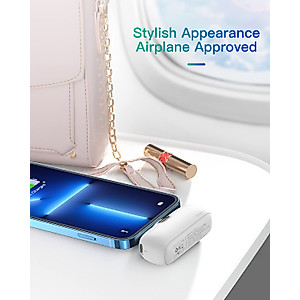 Kuulaa [2 Pack Portable Charger 5000mAh,Small Portable Charger for iPhone 14/14Pro/13/13 Pro/12/11 & Mini PD20W USB C Power Bank Fast Charging for iPhone 15/Samsung Galaxy/Google Pixel,