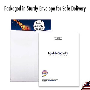 NobleWorks - 1 Jumbo Funny Birthday Card with Envelope (8.5 x 11 Inch) - Birthday Occasion Humor, Group Cartoon Card - Make a Wish J9735