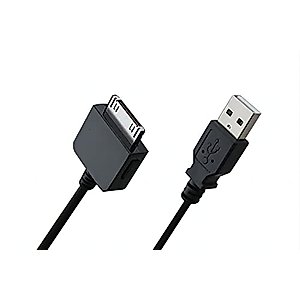 Replacement USB Sync Data Transfer Charging Cable Copper Wire Charger Cord Compatible with Microsoft Zune Zune2 ZuneHD MP3 MP4 Player (3.3ft/Black)