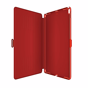 Speck Products Compatible Case for Apple iPad 9.7" (2017/2018, Also fits 9.7" iPad Pro/Air 2/Air), Balance FOLIO Case/Stand, Dark Poppy Red/Velvet Red