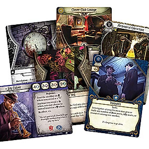 Fantasy Flight Games Arkham Horror The Card Game The Dunwich Legacy Investigator Expansion | Horror Game | Cooperative Mystery Game | Ages 14+ | 1-2 Players | Avg. Playtime 1-2 Hours | Made