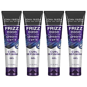John Frieda Frizz Ease Clearly Defined Gel, 5 Ounce / 141 Gram (Pack of 4) By John Frieda