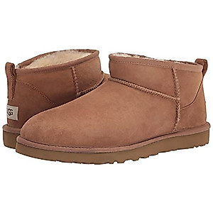 UGG Men's Classic Ultra Mini Fashion Boot, Chestnut, 11