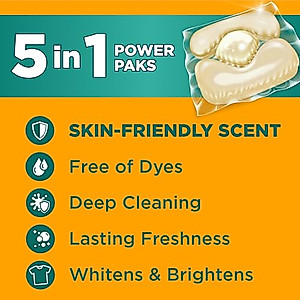 Arm & Hammer Sensitive Fresh Scent 5-IN-1 Power Paks, 42 count