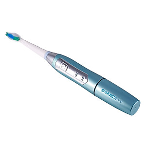 SONICETY Electric Toothbrush HI-910 Sky Blue (Value Pack Includes 3 Brushheads)