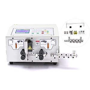 EASTON EA03B Computerized Automatic Cable Wire Cutting Stripping Machine with Wire Cross Section of 0.1-8mm2