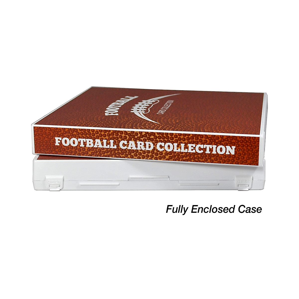 UniKeep Football Themed Trading Card Collection Binder with Trading Card Pages. (Football, Metal Rings)