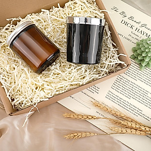 AIRGAME Crinkle Cut Paper Shred Filler (1/2 LB) for Gift Wrapping & Basket Filling - Creamy White