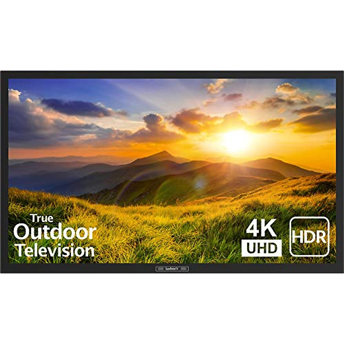 SunBrite 43-Inch Outdoor Television 4K with HDR - Signature 2 Series - for Partial Sun SB-S2-43-4K-BL (43-inch, Black)