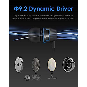 PALOVUE Lightning Headphones Earphones Earbuds in-Ear Magnetic MFi Certified with Microphone Compatible iPhone 14 13 12 11 Pro Max iPhone X XS Max XR iPhone 7 8 Plus iPad Metallic Black