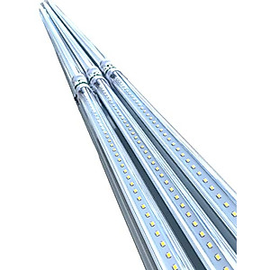 The Bolt 8' – 6 Lamp LED Shop Strip Light Fixture