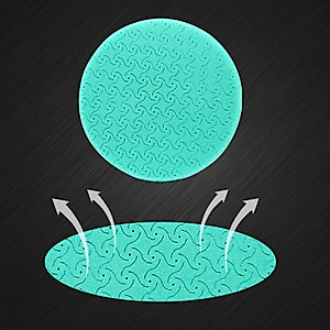 Buffing Polishing Pads 5 Inch, CAR ROAD 7PCs 5.5 Inch Face for 127mm Kit for Car Buffer Polisher Cutting Polishing Pad Kit for Car Buffer Compounding,Polish and Waxing (5 Inch(125mm))