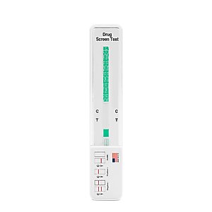 15 Pack - DrugExam Made in USA Most Sensitive Marijuana THC 15 ng/mL Single Panel Drug Test Kit - Marijuana Drug Test with 15 ng/mL Cutoff Level for Detecting Any Form of THC (15)