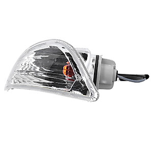 XTevu Motorcycle rear indicators, Rear Indicator Lights, Rear turn signals, Compatible with Vespa LX 50/125/150 2-Takt and 4-Takt LXV (All Years)