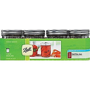 Ball Regular Mouth Canning Jar 8 oz. 12 pk
