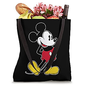 Disney Mickey Mouse Classic Pose Black Tote Bag