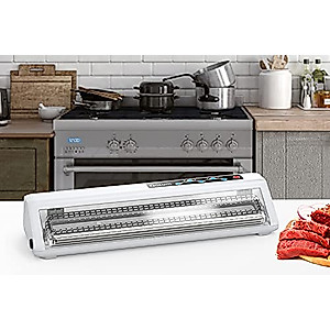 Qocum Vacuum Sealer Machine for Food Savers and Sous-Vide, Automatic Food Sealer with Dry/Moist/Normal/Gentle Mode, Clear Cover Design, food saver Vacuum Sealer Compatible with All Vacuum Sealer Bags