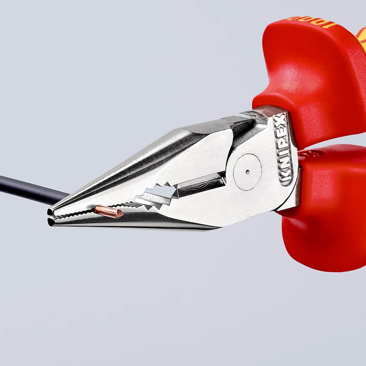 08 26 145 SB Needle-Nose Combination Pliers 5, 71" VDE-Tested In Blister Packaging