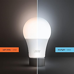 Feit Electric A21 LED Light Bulb, 150W Equivalent, Dimmable, 2605 Lumens, E26 Standard Base, 5000K Daylight, 80 CRI, High Output LED Light Bulb, Damp Rated, 15,000-Hour Lifetime, OM150DM/850/LED