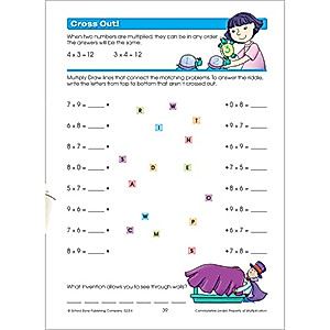 School Zone - Multiplication Facts Made Easy Workbook - 64 Pages, Ages 8 to 10, 3rd Grade, 4th Grade, Math, Skip Counting, Arrays, Word Problems, and More (School Zone I Know It!® Workbook Series)