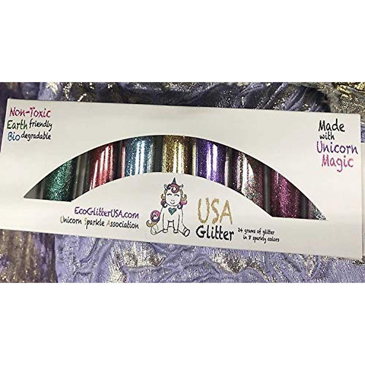Biodegradable Glitter for Art, Craft, Body, and Makeup-Great for Kids Too, and It's Fair Trade!