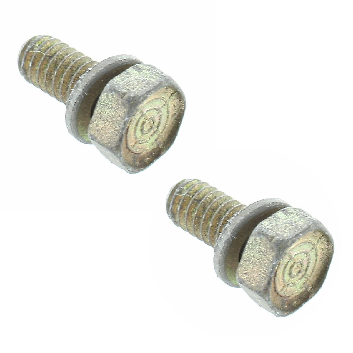 Mercury Marine Mercruiser New OEM Lock Washer & Screw (.250-20 x .625) Set of 2 10-69035